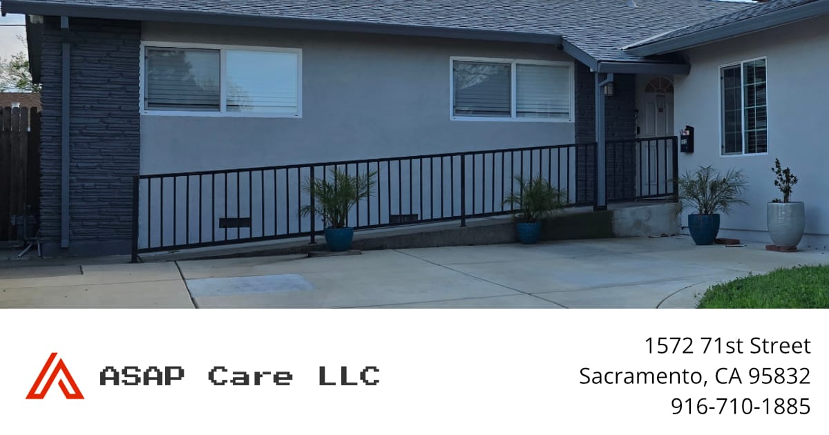 ASAP Care | Family-Style ASSISTED Living | Sacramento